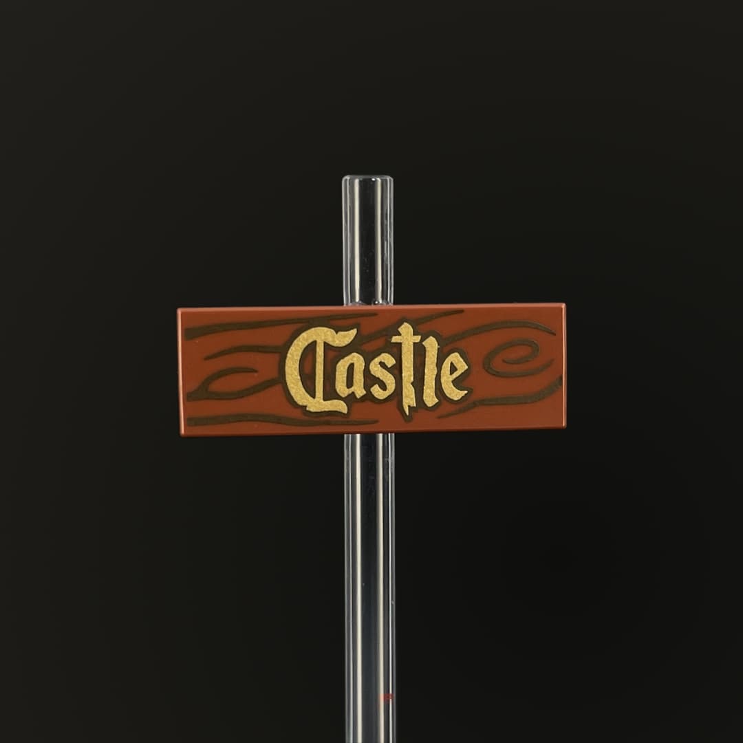 Castle - Road Sign Print – Cultbricks - Ferdinand Dorendorf